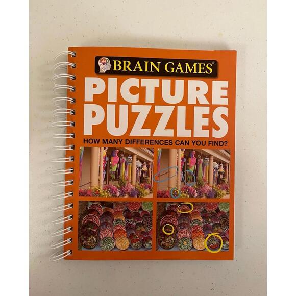 Other | Brain Games Picture Puzzles Find The Difference | Poshmark